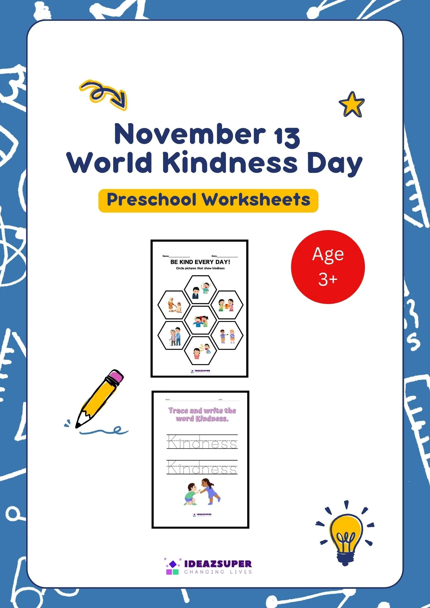 World Kindness Day Worksheets - IdeazSuper