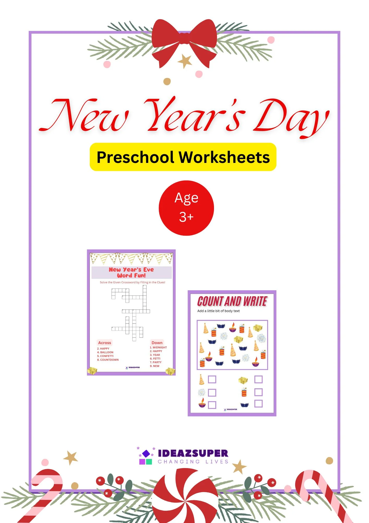 New Year’s Day Activities for Kids - IdeazSuper